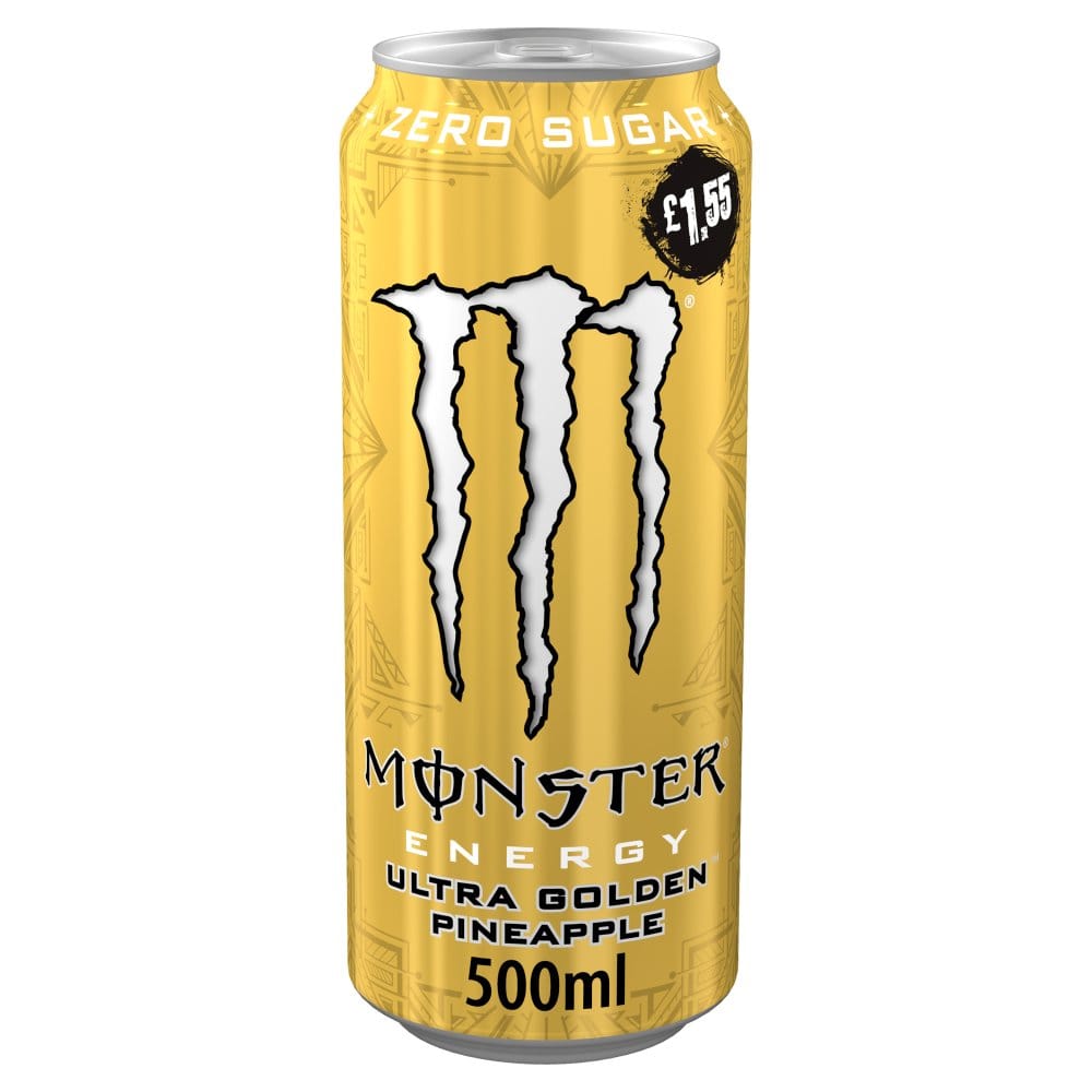 Monster Energy Drink Ultra Golden Pineapple Zero Sugar 12 X 500ml ...