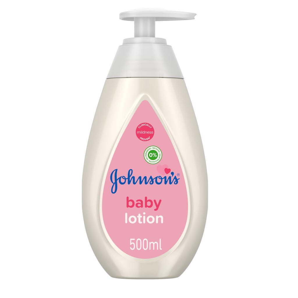 Johnson & Johnson Baby Lotion with Pump 500ml - Island Supermarket